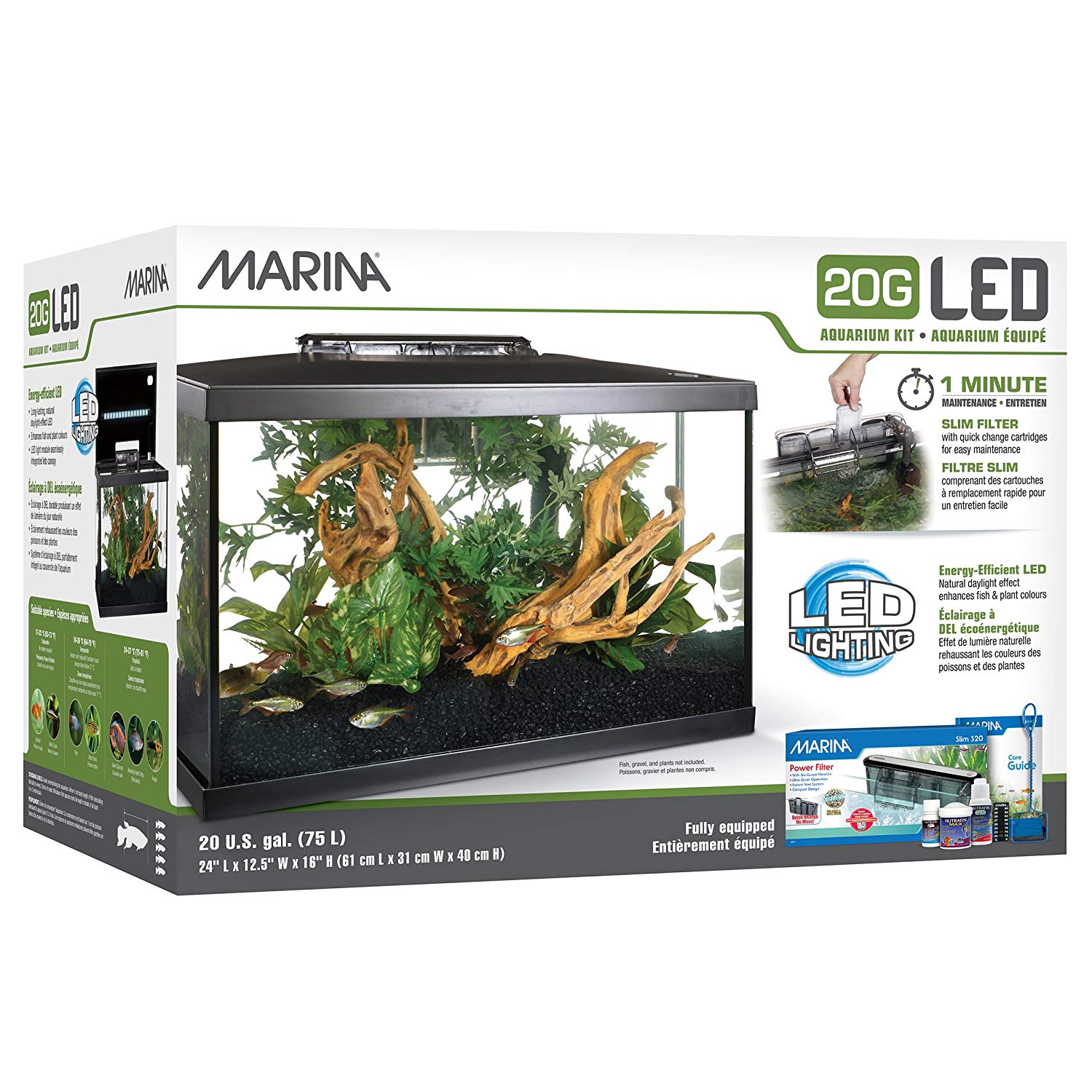 Best 20 Gallon Fish Tank and Aquarium Kits {Reveiws & Guide 2019}
